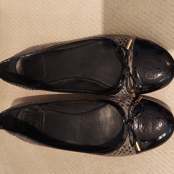 Tory Burch | Shoes | Tory Burch Snakeskin Verbena Tribal Roccia Ballet ...